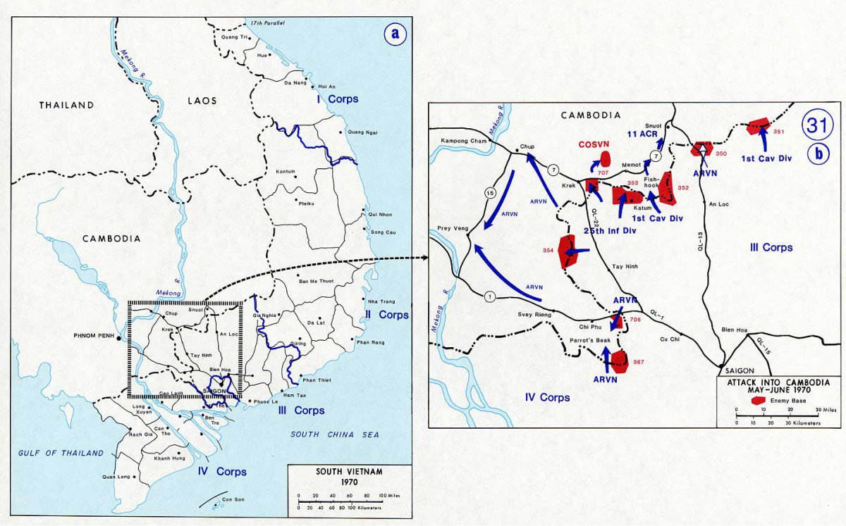 Cambodian Campaign April 29 1970 Important Events On April 29th In Cambodian Campaign April 29 1970 Important Events On April 29th In