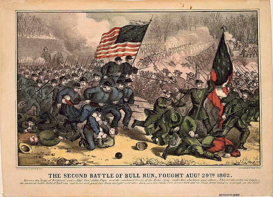 Second Battle Of Bull Run September 2 1862 Important Events On